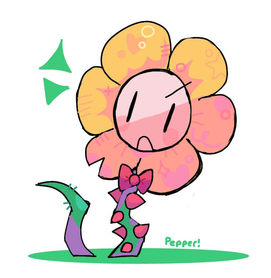 Flowey redesign cuz I HATE the old one
