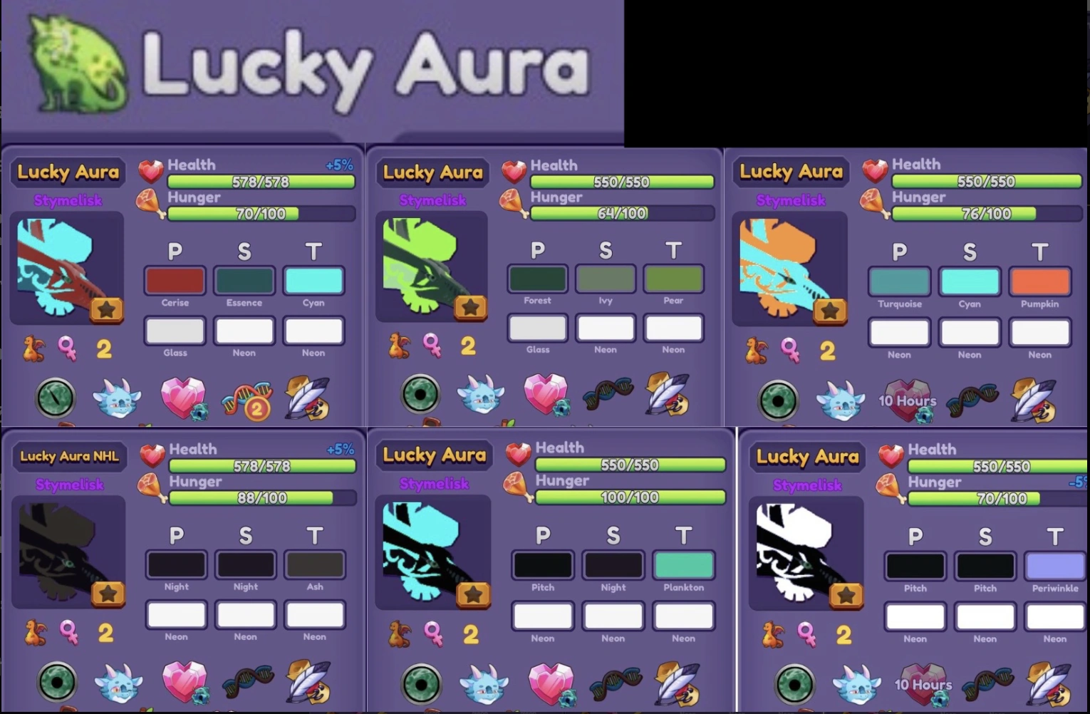 Lucky Aura stymes | Fandom