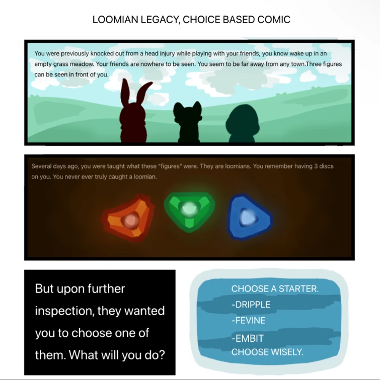 Choice based comic series | Fandom