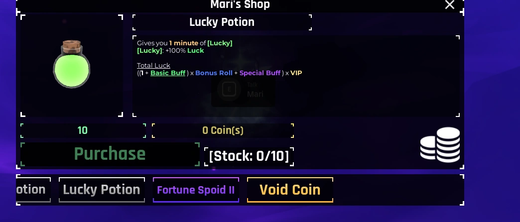 00rtz server void coin | Fandom