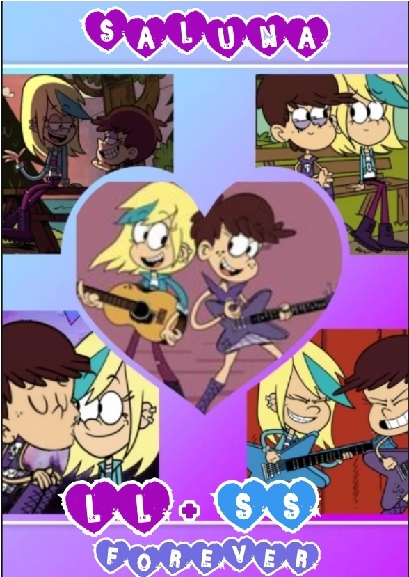 I made a SaLuna collage 💜💜💙💙 | Fandom