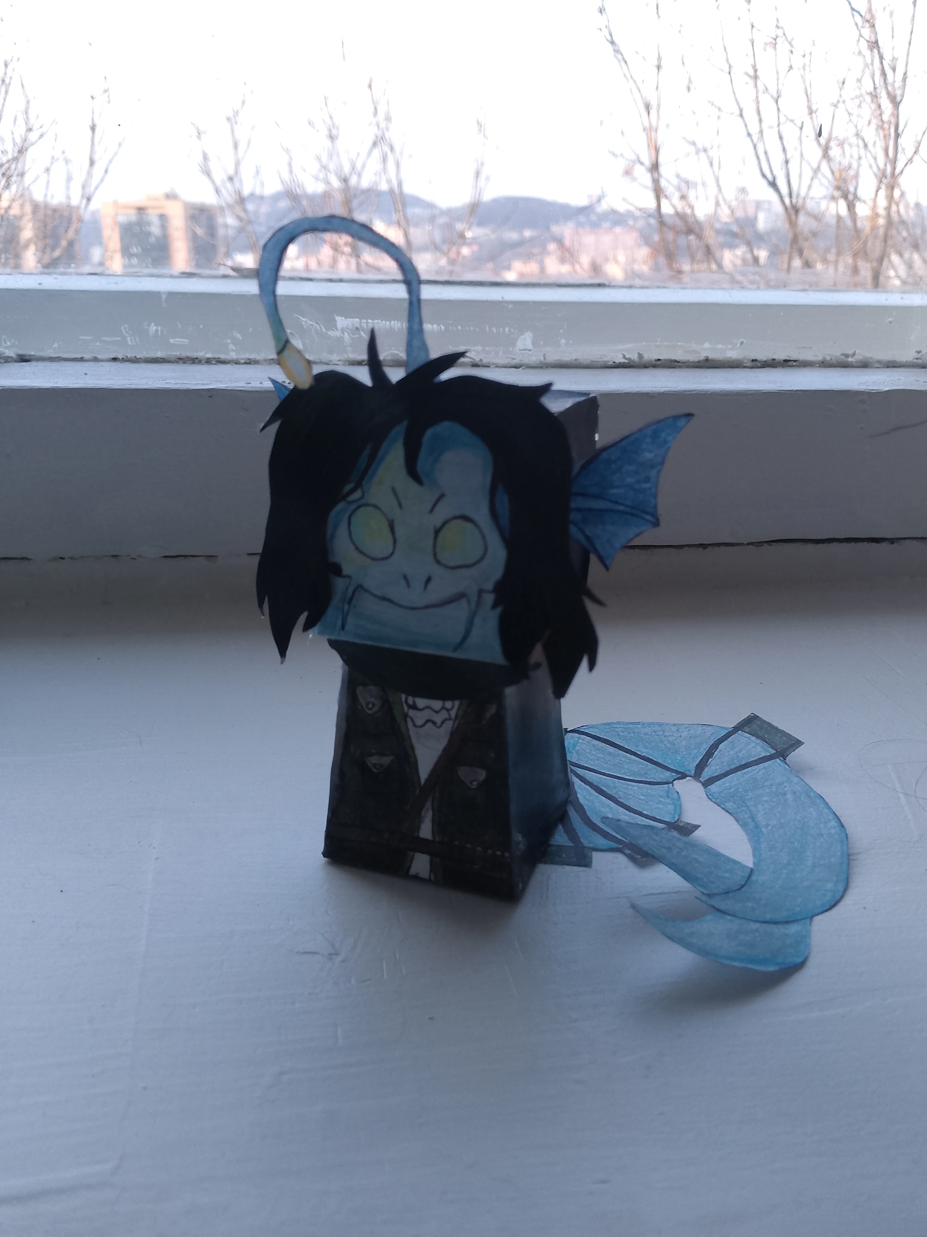 Seb got turned into square figure made of paper | Fandom
