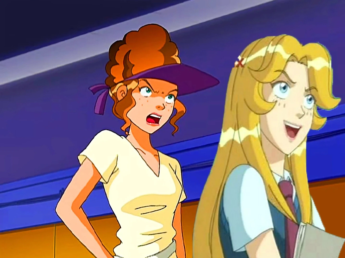 Funny duet of two villain characters Margie and Stacy Totally Spies ...