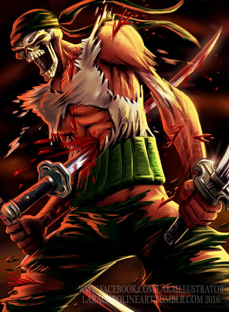 Roronoa Zoro: Have you ever met a fierce beast that you were sure ...