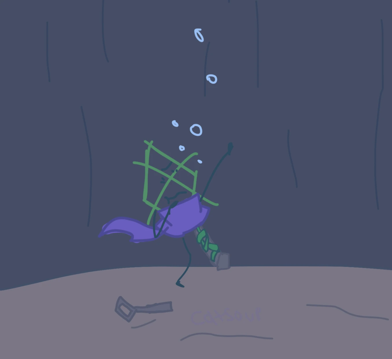 Posting this drawing here cuz the rain world and HFJONE fandom is dead | Fandom