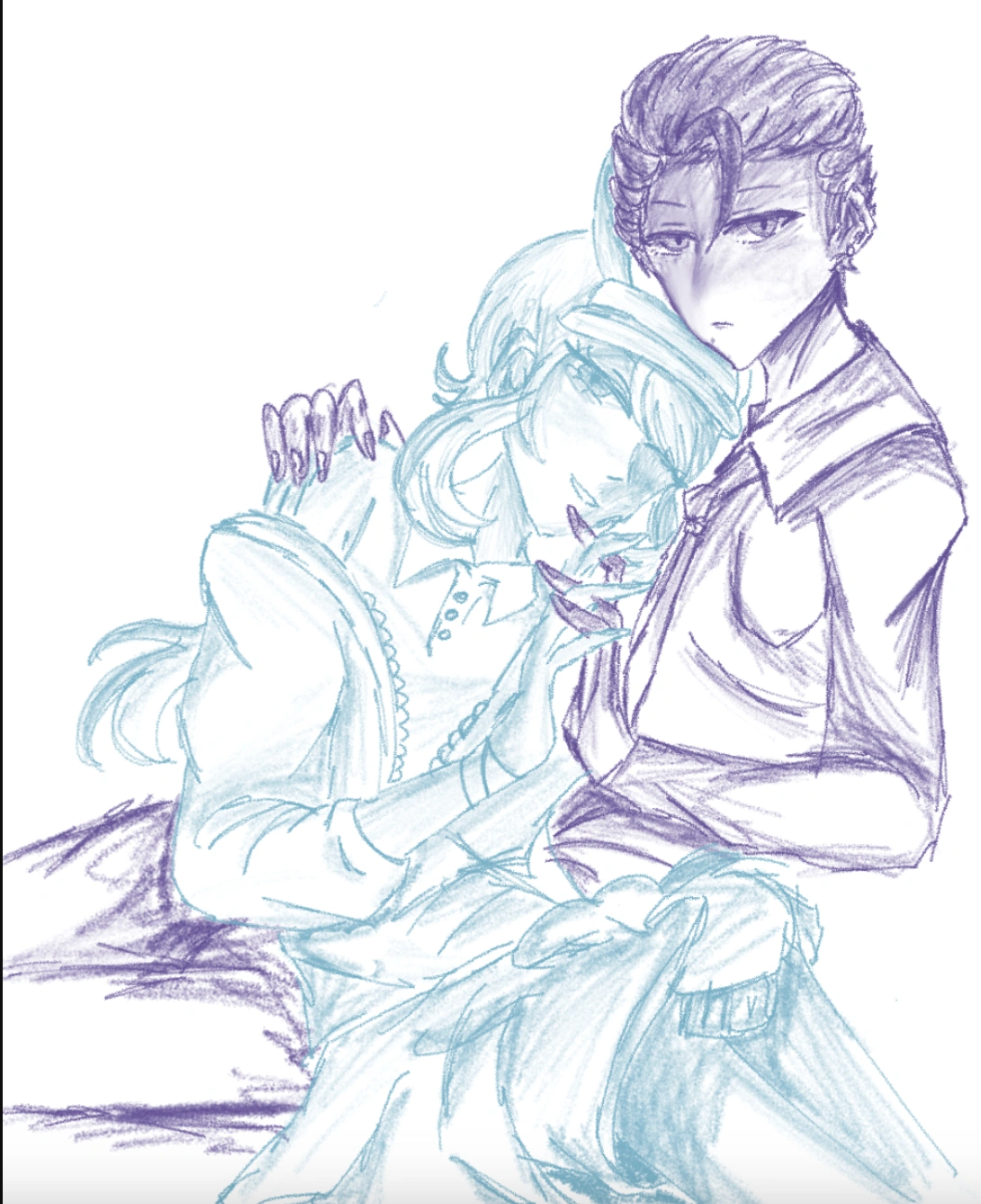 wolfgrace sketch... | Fandom