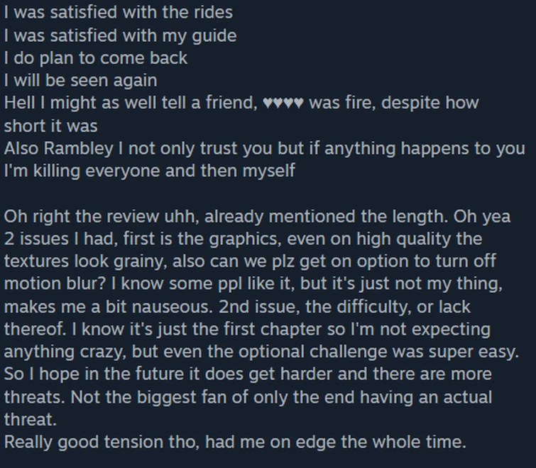 This comment. | Fandom