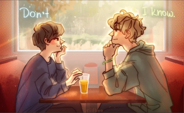 Helium fanart (That I didn't draw) cause I legitimately love this fic ...