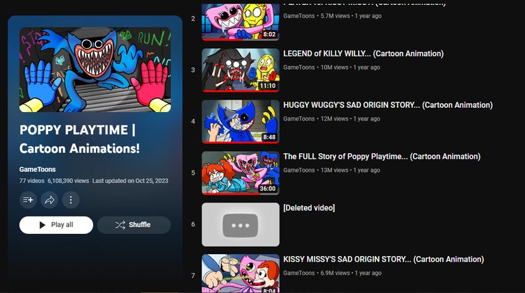 GameToons deleted PLAYER vs. ELMO?! | Fandom