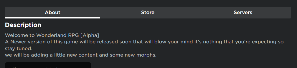 Wonderland RPG updated! | Fandom