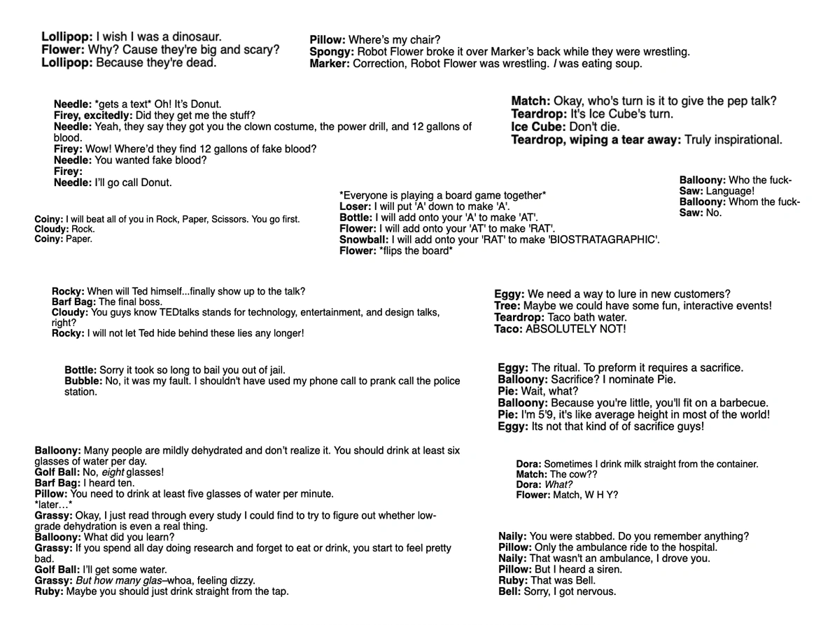 Here, Have some IQG BFDI quotes | Fandom