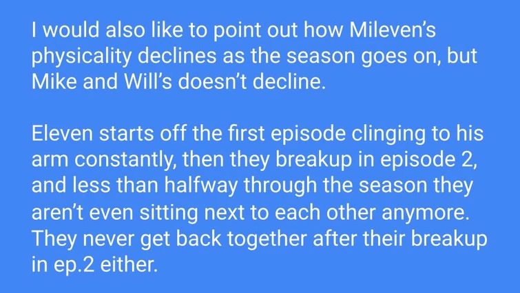 BYLER PROOF SLIDES ANALYZED BY A MIKE WHEELER AND MILEVEN LOVER | Fandom