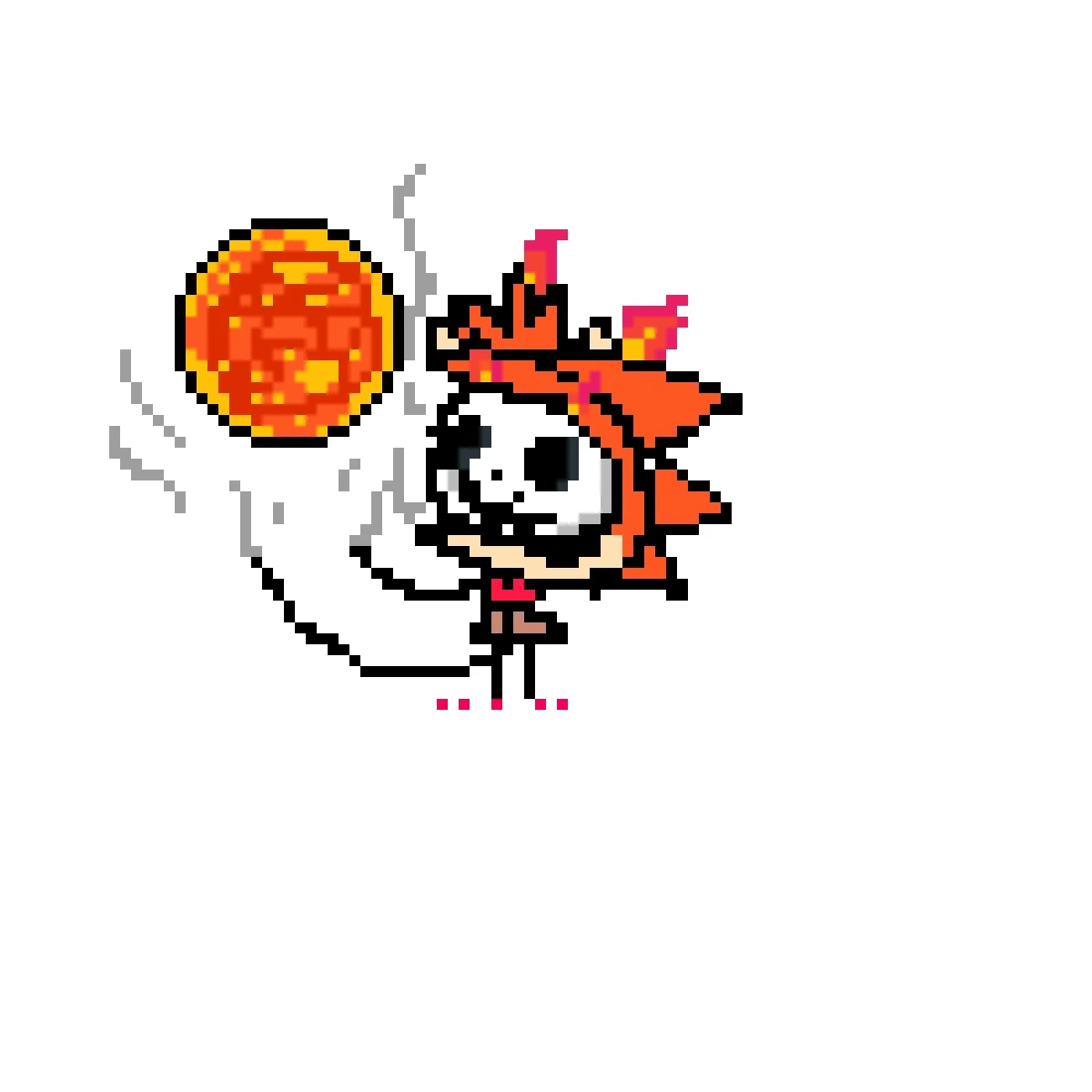 It sure did take a while, but I think I can say this poor pixelation was successful. | Fandom