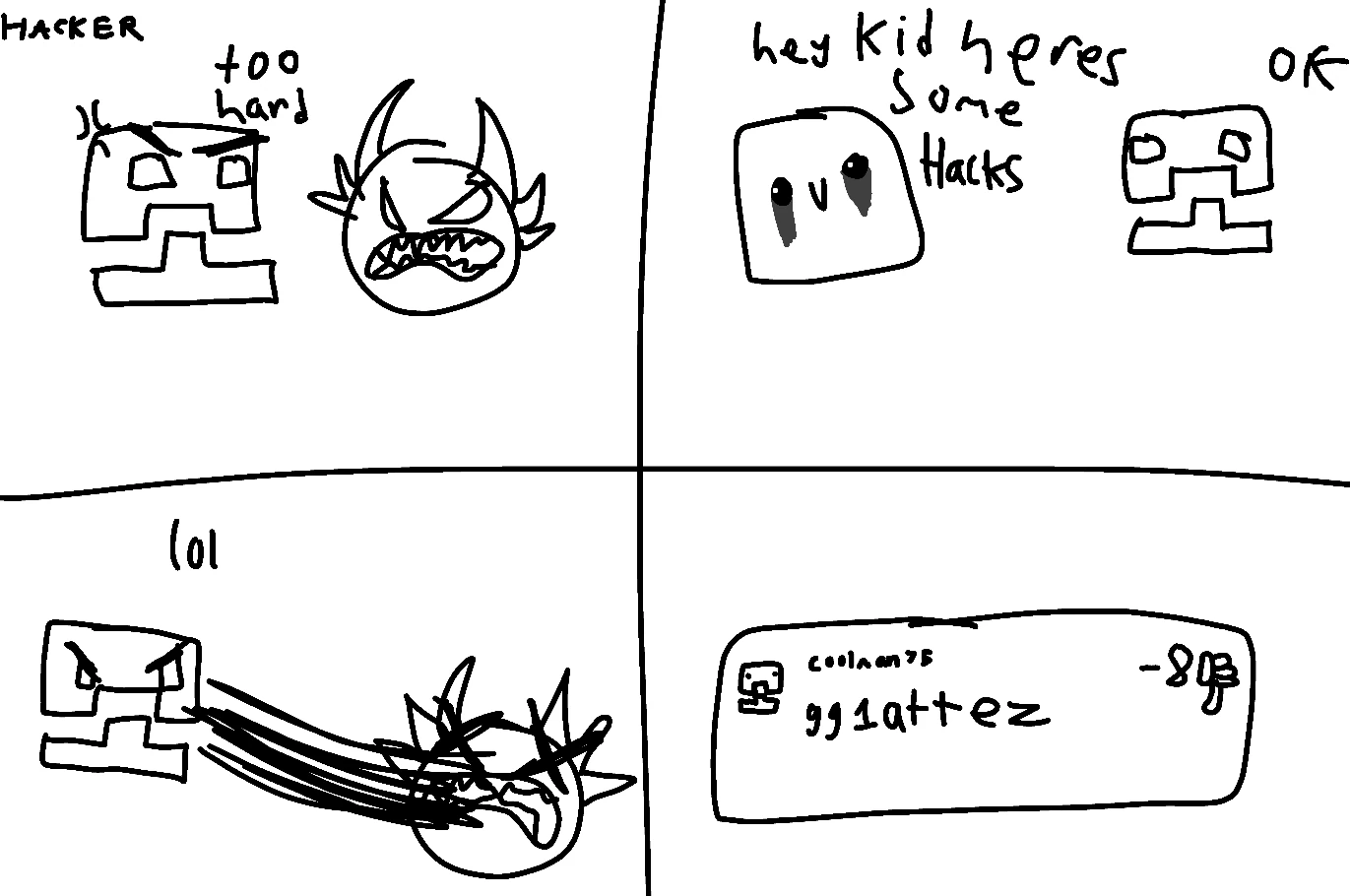 badly drawn gd comics 4 | Fandom