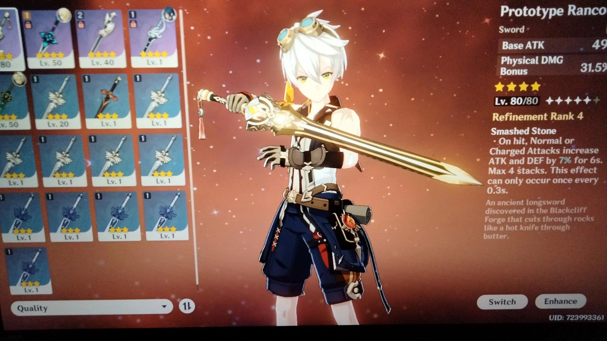 Which sword for bennet? | Fandom