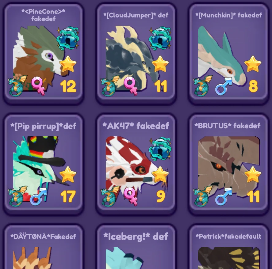 Update on my default/fake default collection | Fandom