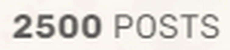 2500 posts + 3 year wikiversary | Fandom