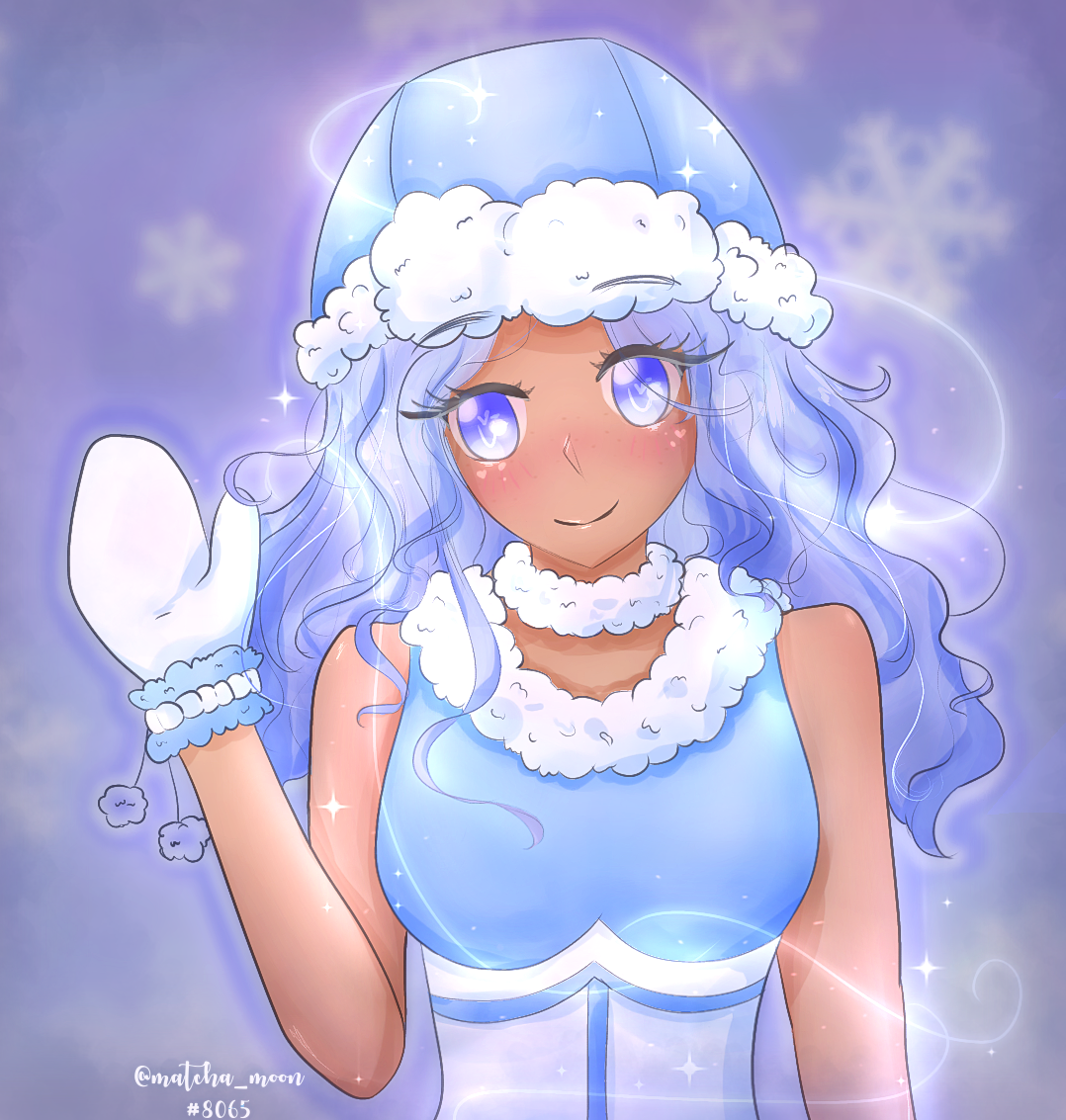 also i finished this winter themed art | Fandom
