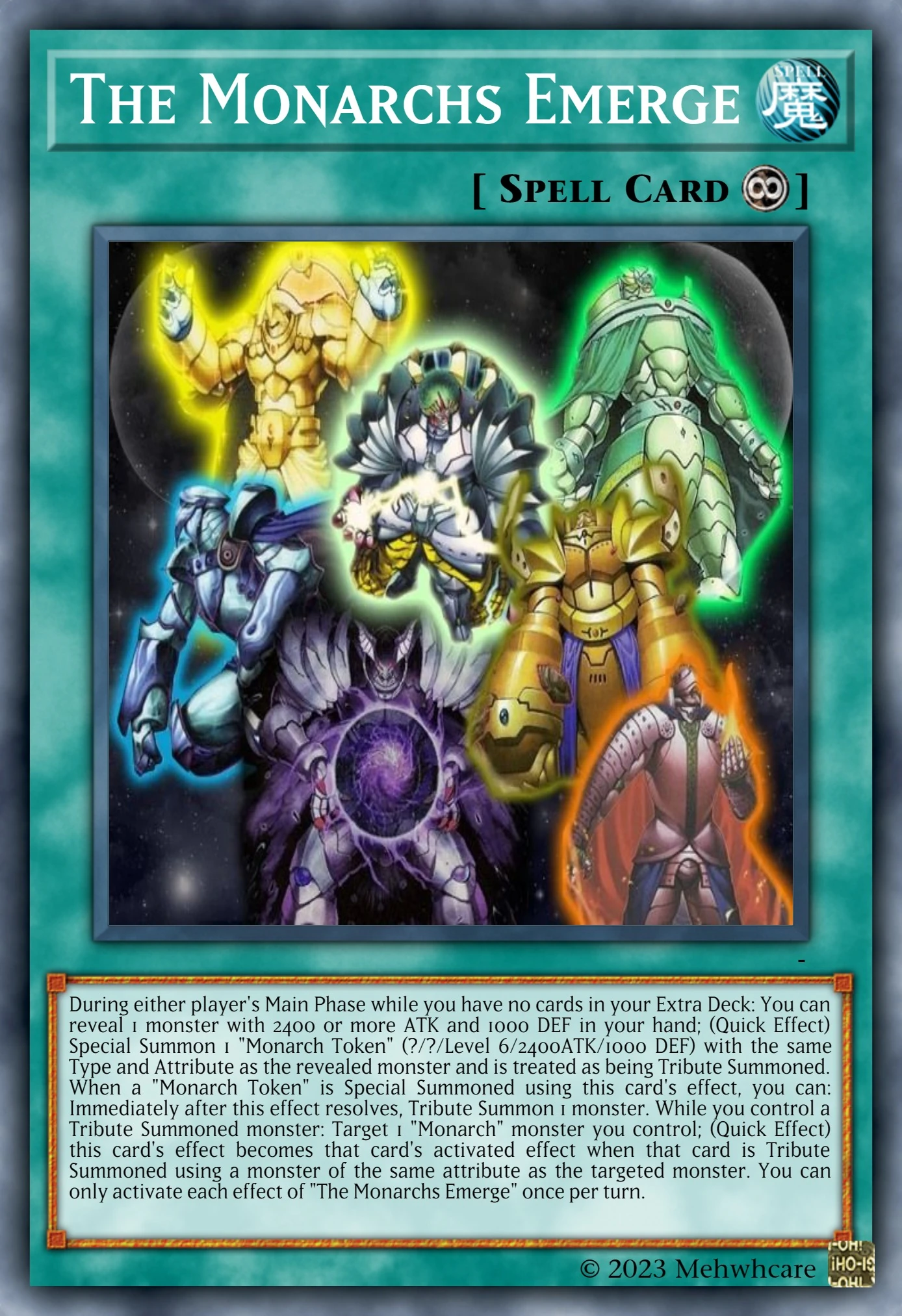 A "Just One Card" style take on Monarch support | Fandom