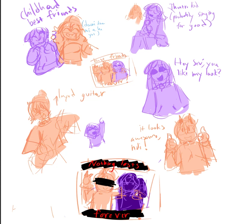 they make me sick (swap au doodles!)CLICK FOR BETTER QUALITY | Fandom