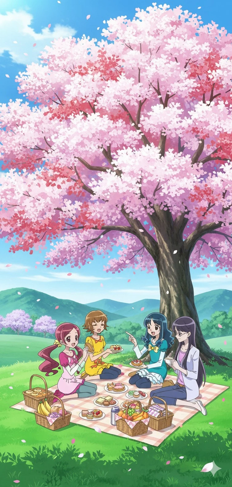 G1 Pretty Cures having a picnic and fun at parks | Fandom