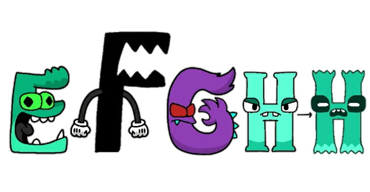 Letter/Number Swap E - H | Fandom