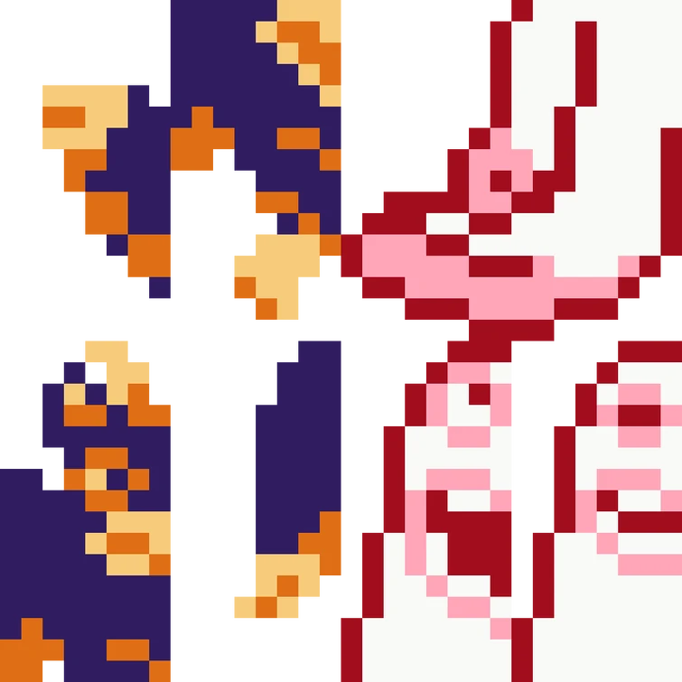 i made pixel art of mamot and th twiddle | Fandom