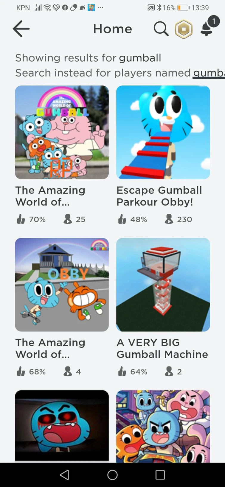 Gumball roblox games! | Fandom