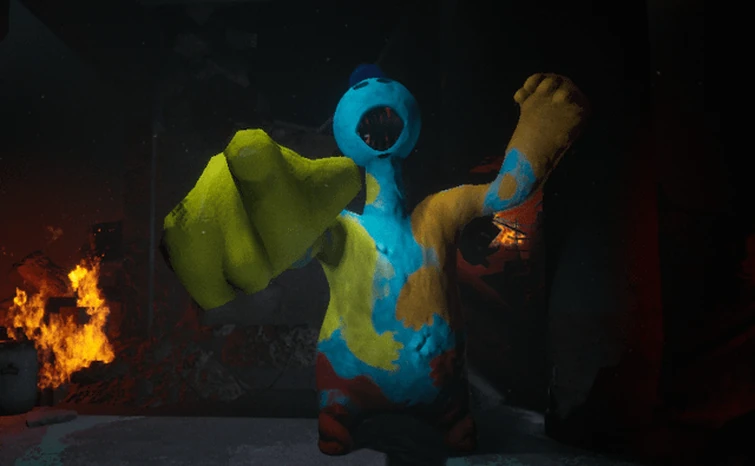 Can someone add an angry Doey render with the teeth? (Image related ...