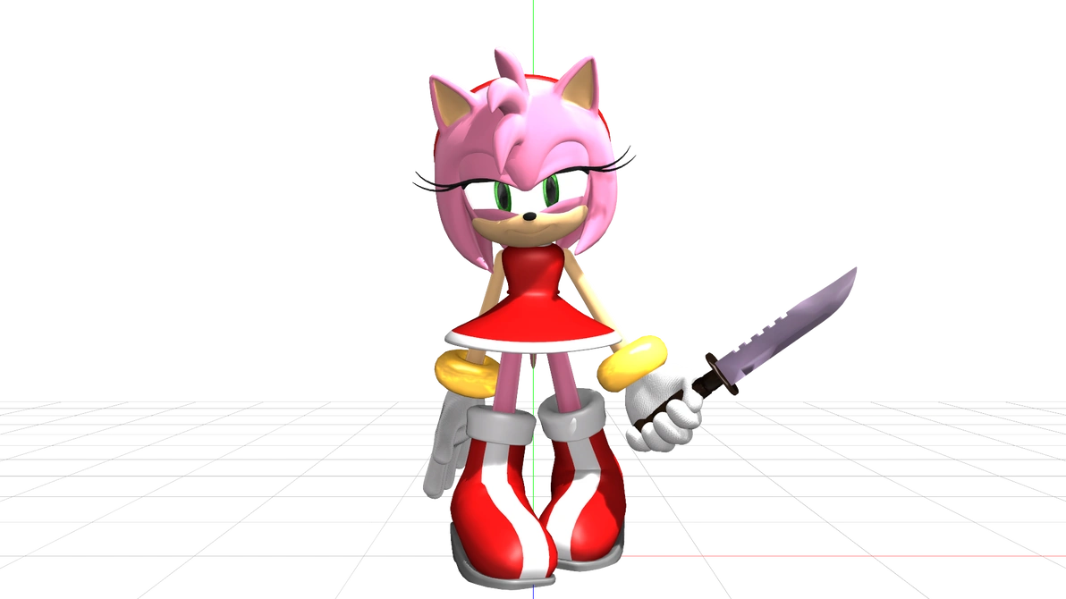 Amy with a knife | Fandom