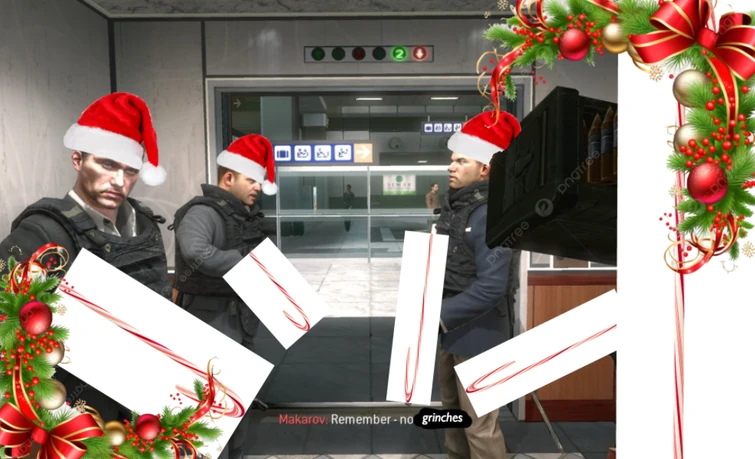 For the holidays, I did that “Holly jolly” meme thing where you edit ...