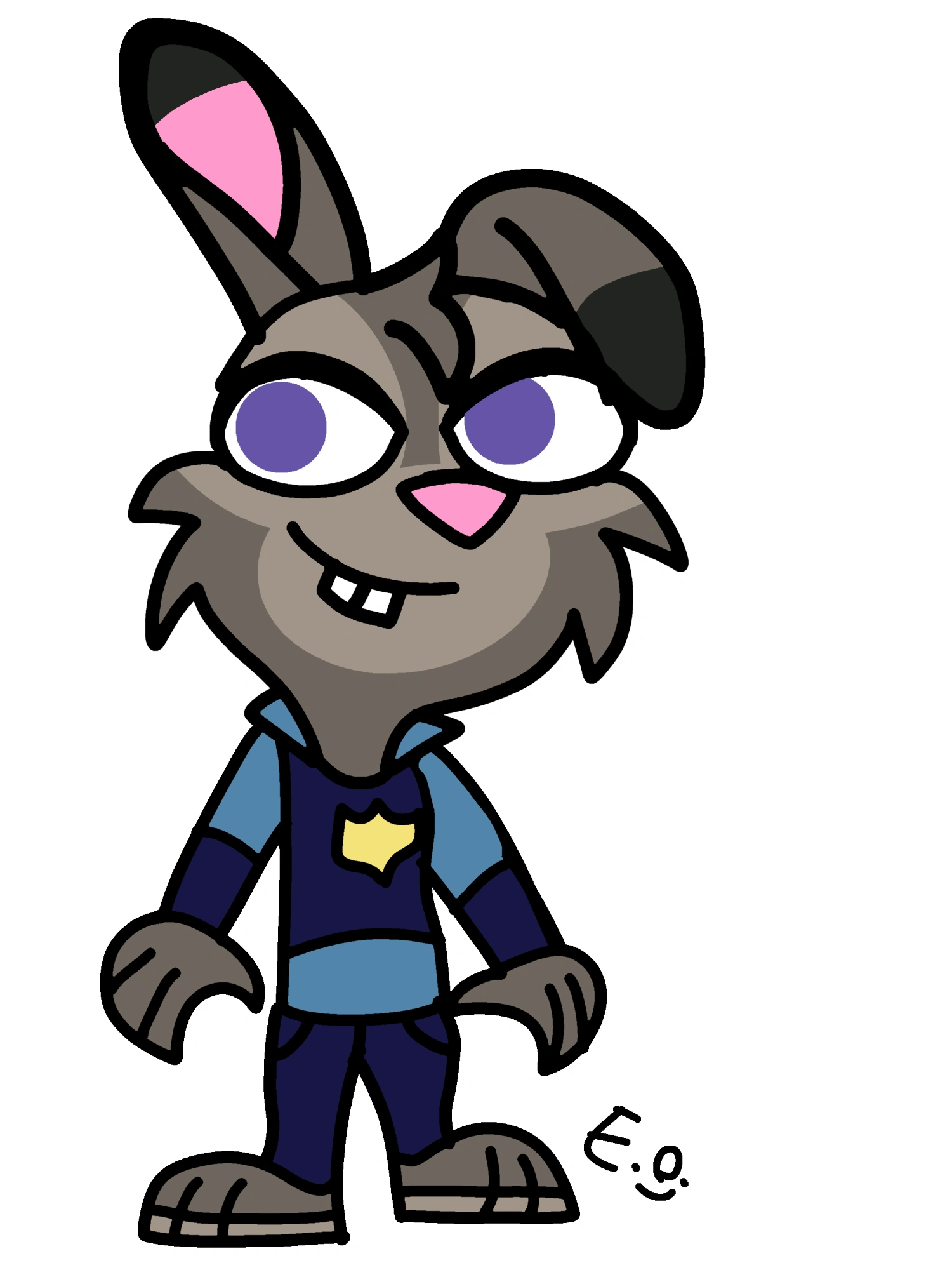 My drawing of TDI Judy Hopps | Fandom