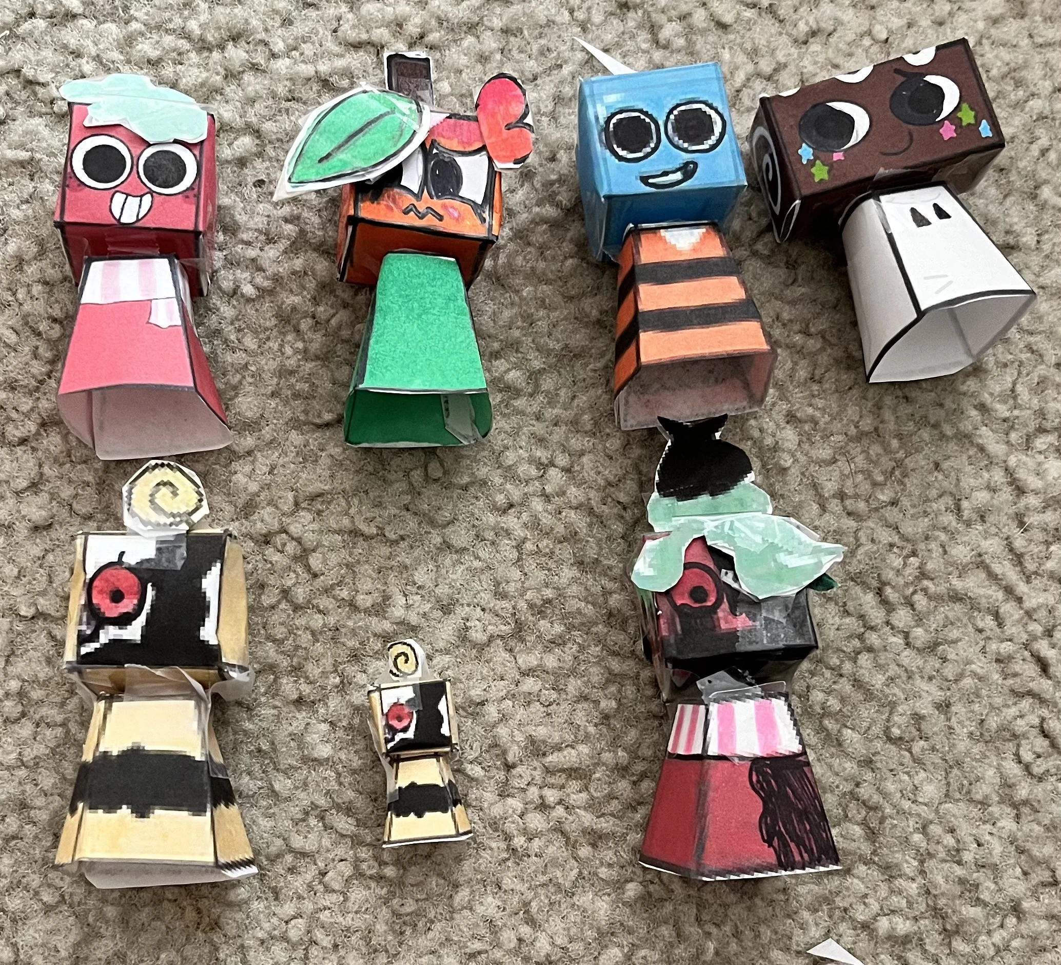 All the paper dolls I’ve made so far+ one of my oc | Fandom