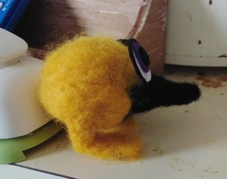 I needlefelted a Gold Snurp | Fandom