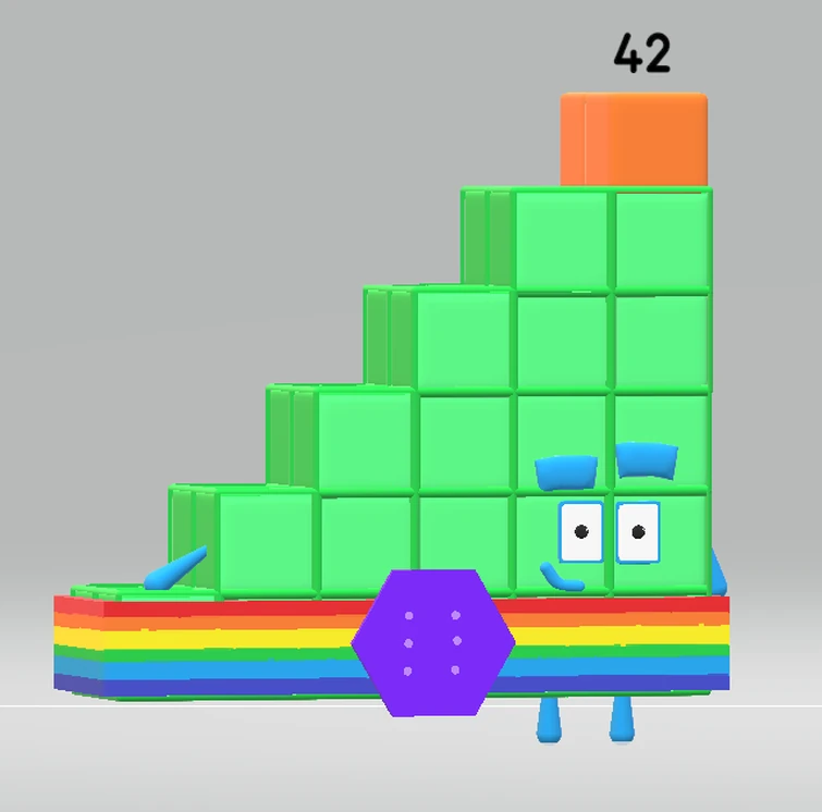 daily numberblock 42 | Fandom