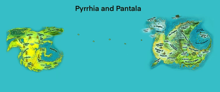 The Ultimate Map of Pyrrhia and Pantala | Fandom
