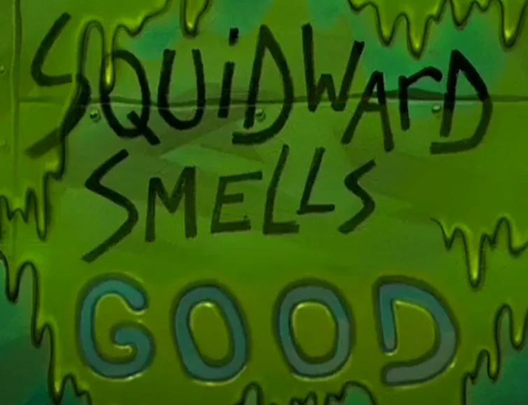 Daily reminder that Squidward smells good | Fandom