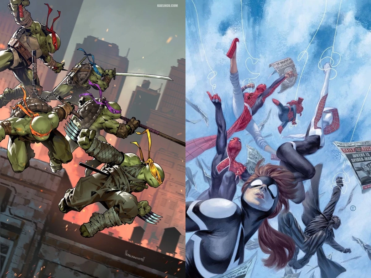 A TMNT/Spider-Man crossover would be nice both are set in New York so ...