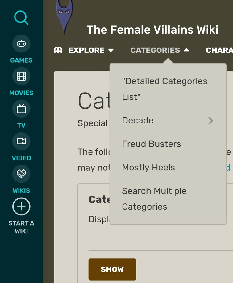 guys,how to search a female with multi-category | Fandom