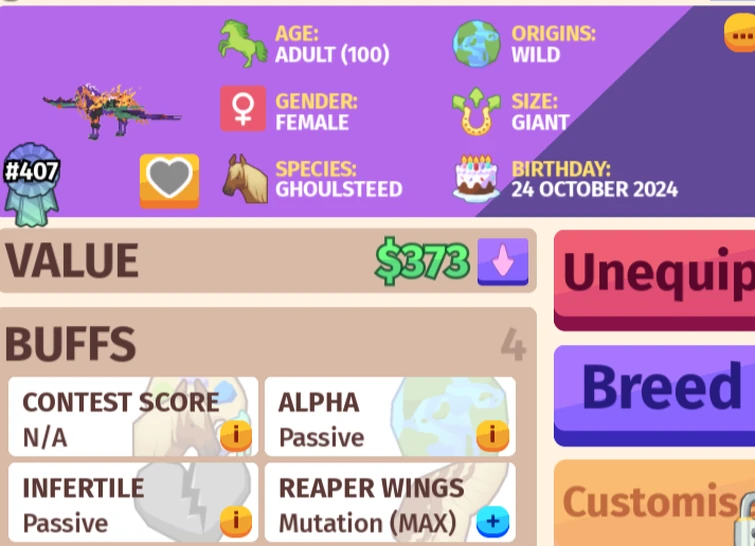 Trading for mammoth wolf ghoulsteed | Fandom
