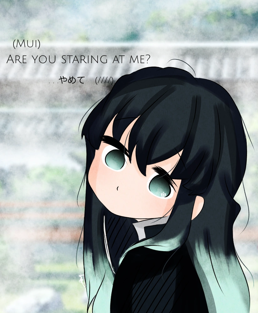 Mui (draw by me) hehe do u know what Mui said at the end? | Fandom