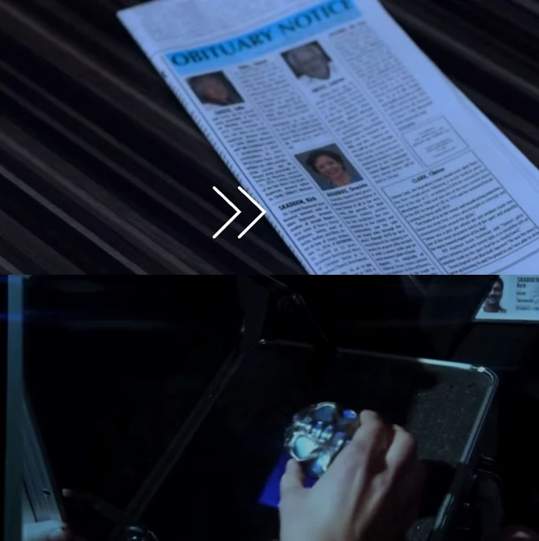 Kirk Skadden referenced in Runaways. Also an agent from the Pilot of ...