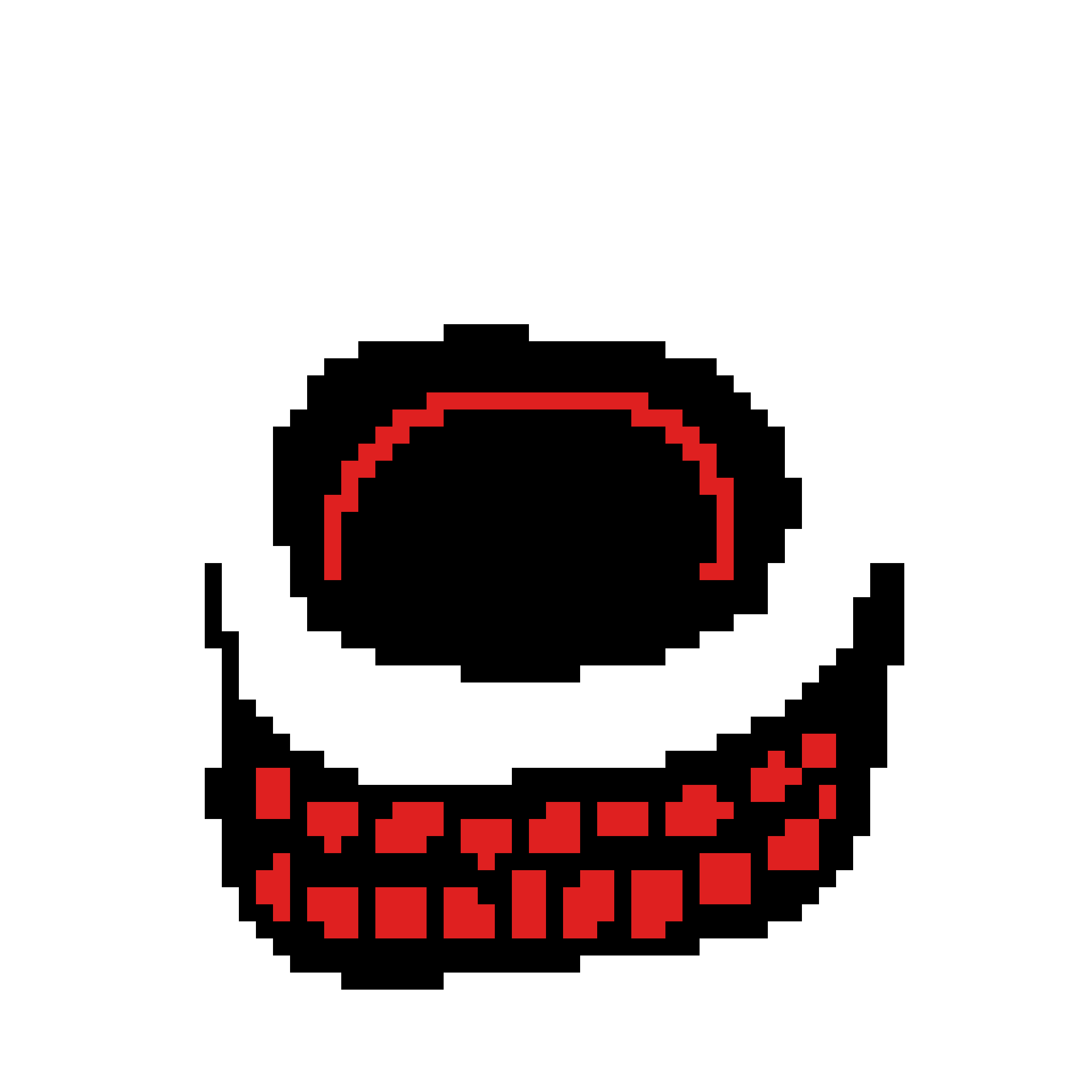 Sharingan Pixel With Grid