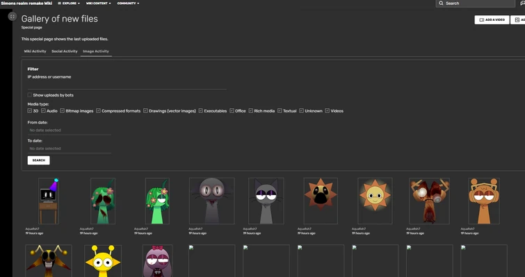 another wiki with actual assets from simons realm... | Fandom