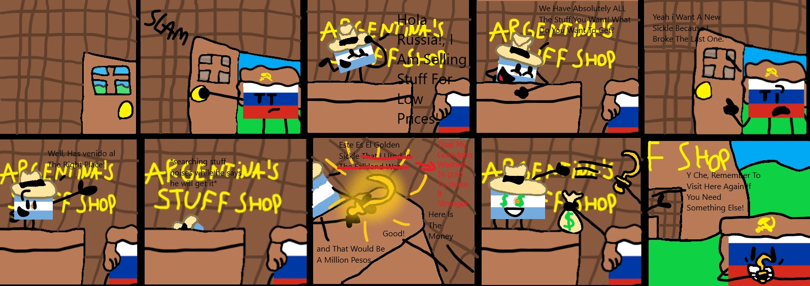 Countryobjects Comic Edition #1 - The Golden Sickle. | Fandom