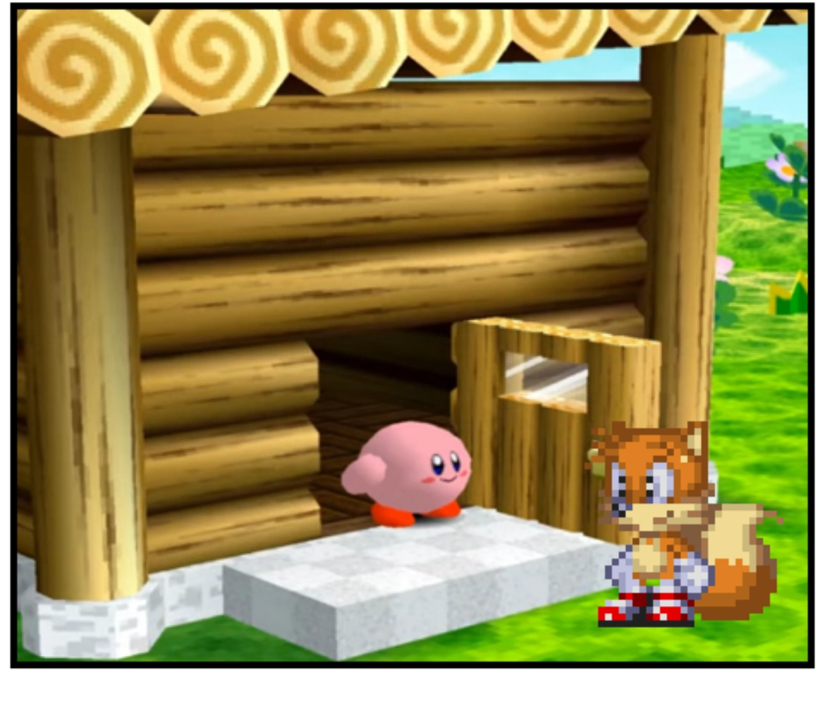 DIC entertainment tails visits Kirby at the cottage | Fandom