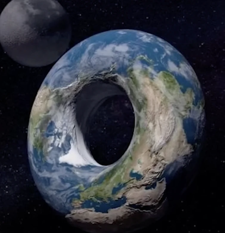 the earth is a donut | Fandom
