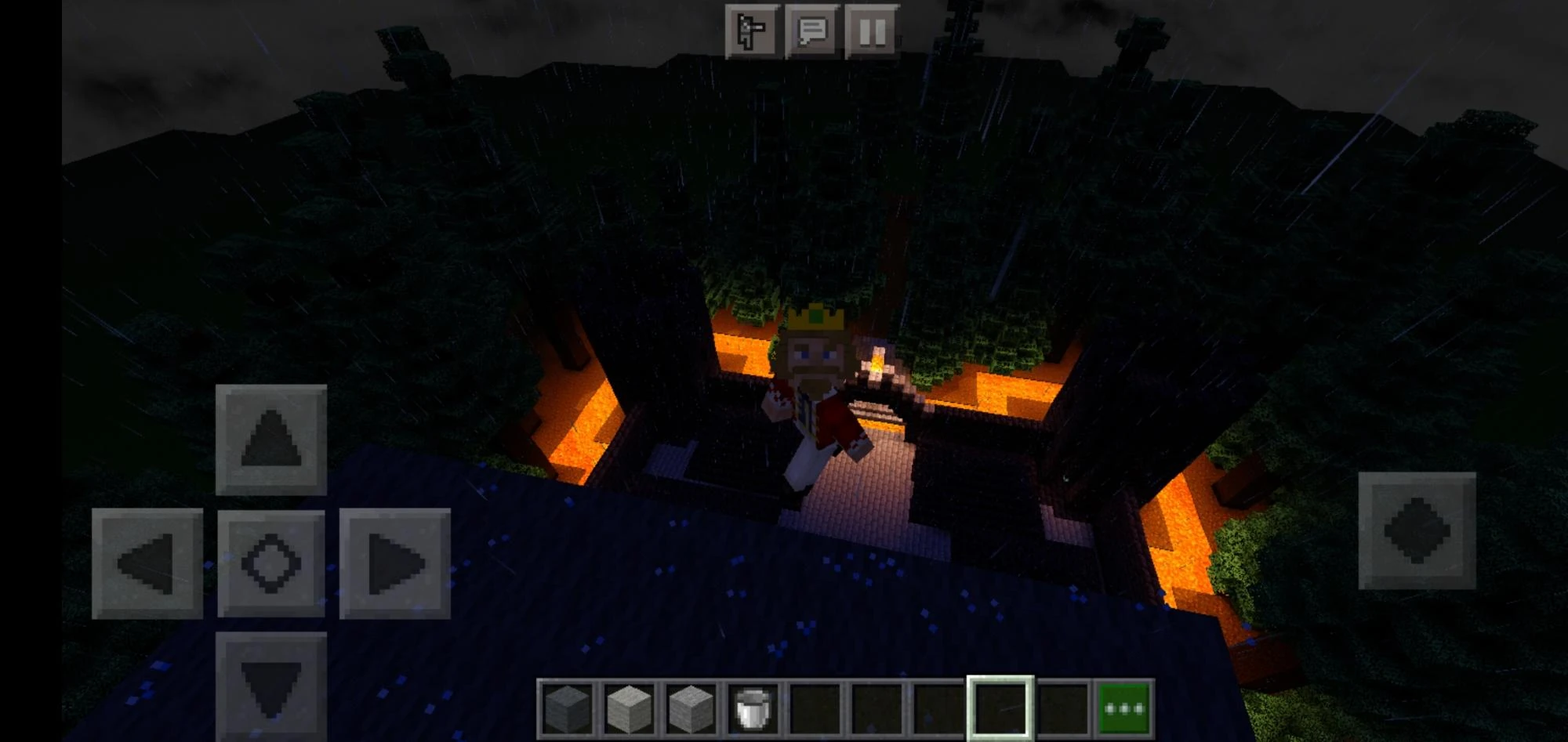 When you try to get recreate a Minecraft nostalgia scene in mc | Fandom