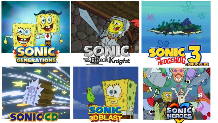 Sonic games portrayed by SpongeBob Part 2 | Fandom