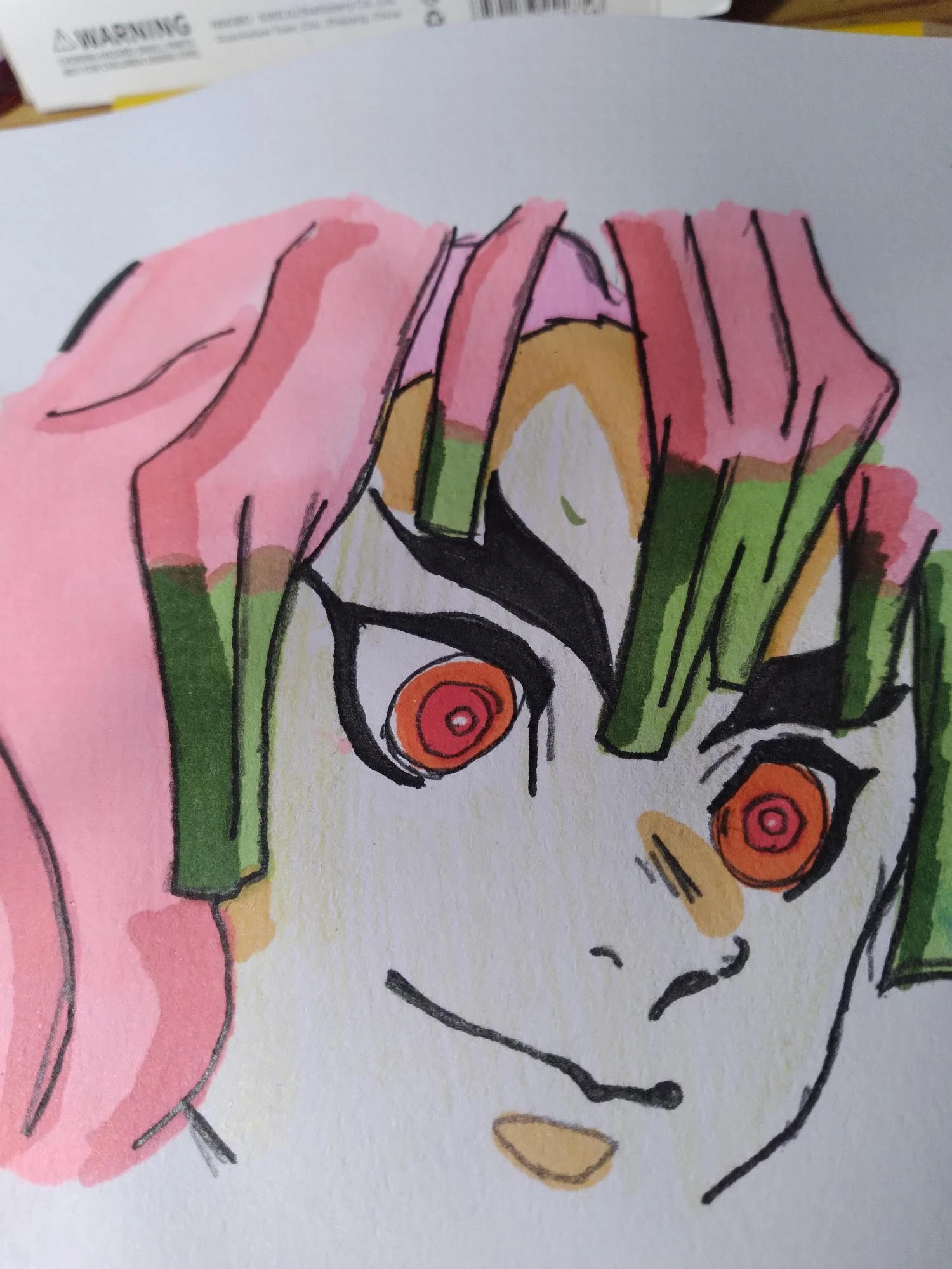 I drew mitsuri 💟💟 | Fandom